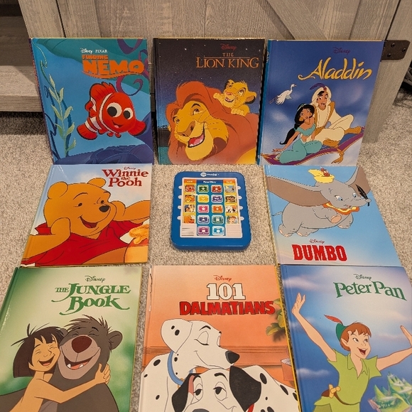 Disney | Toys | Me Reader Disney Kids Storybook Set With Blue ...
